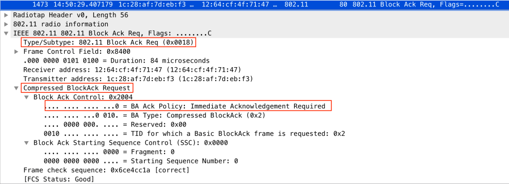 Block Acknowledgement – WirelessBuff