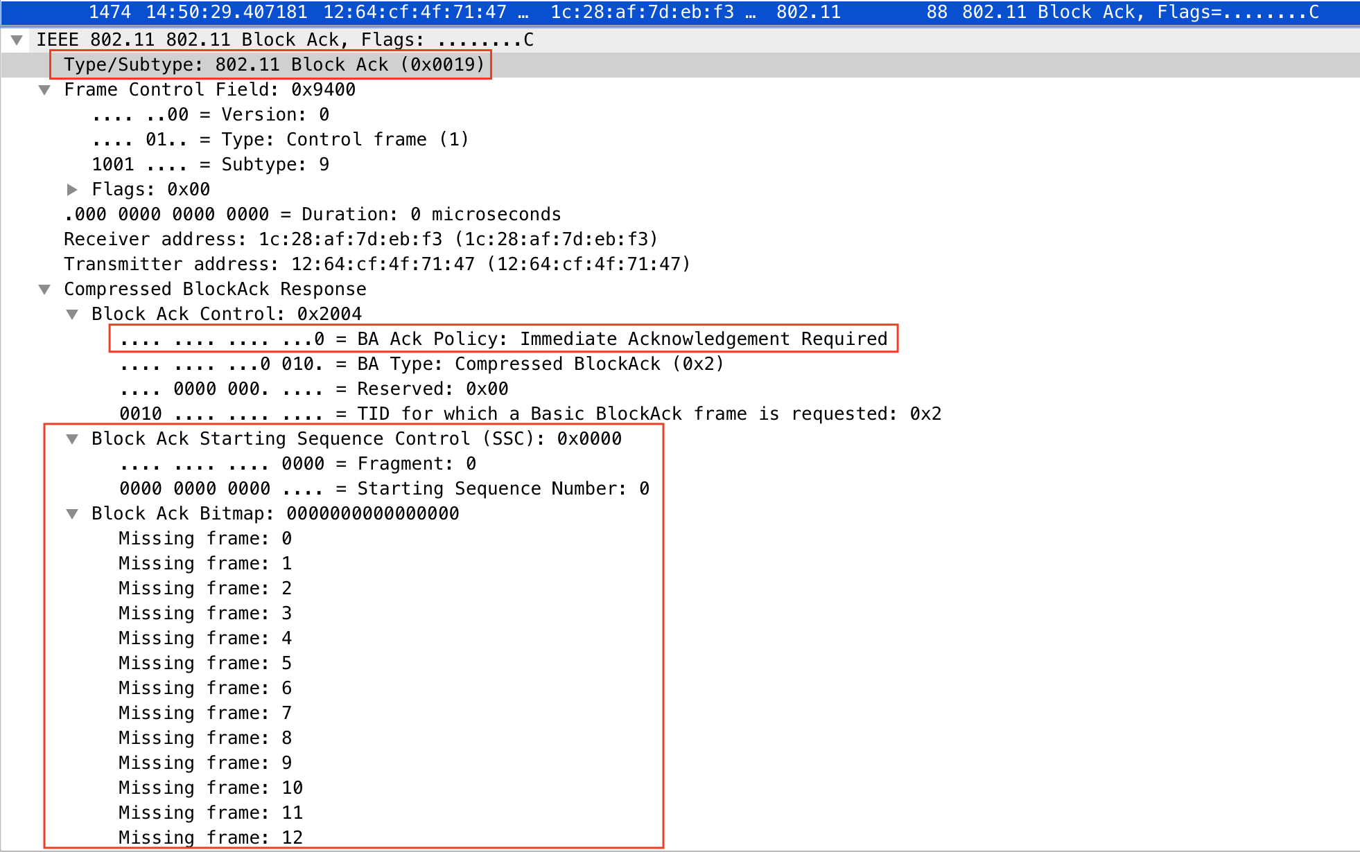 Block Acknowledgement – WirelessBuff